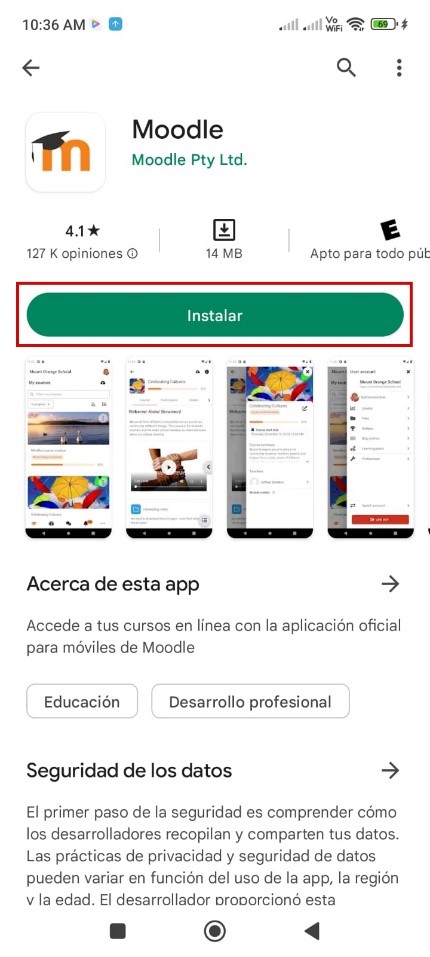 Como instalar el App de tu Moodle en tu Celular y no morir en el intento - Implementación y ...